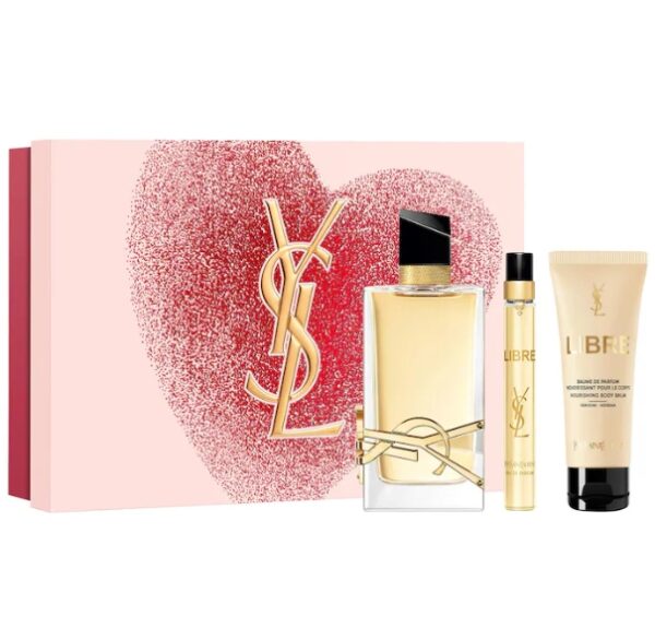 Libre Eau de Parfum Valentine's Day Set with Perfume & Body Lotion ...