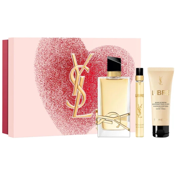 Libre Eau de Parfum Valentine's Day Set with Perfume & Body Lotion ...